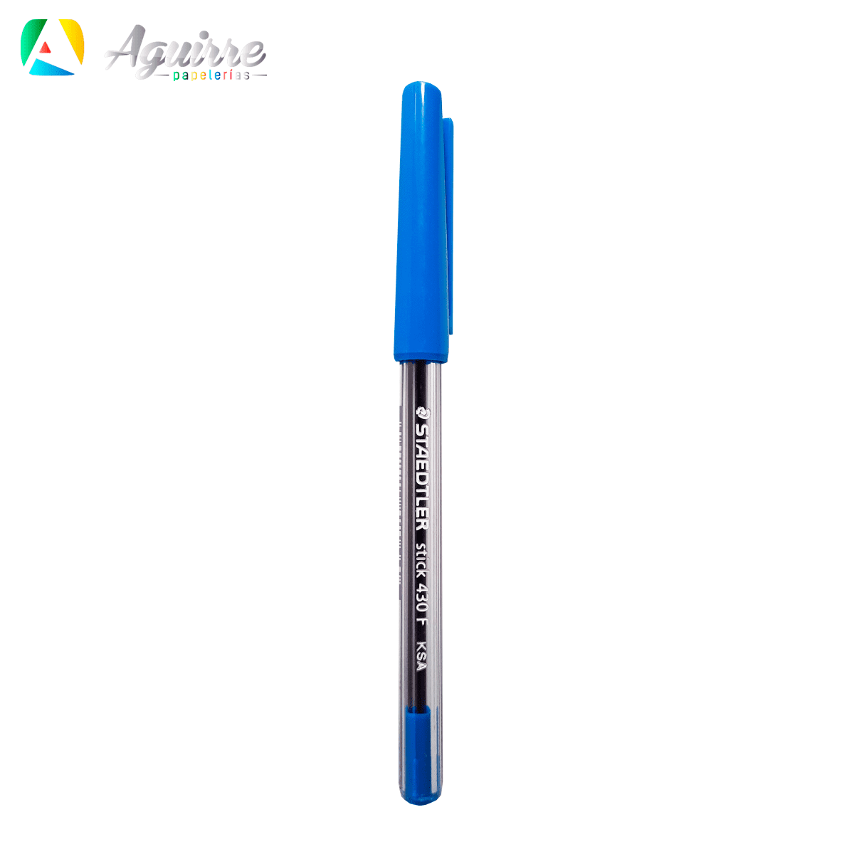 ESFERO STAEDTLER AZUL PUNTA FINA | Aguirre Papelerías